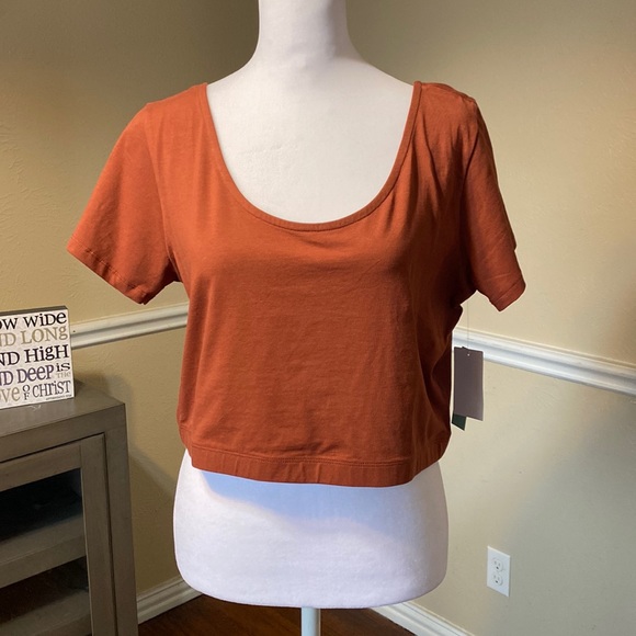 Abound | Tops | 5 For Abound Brown Henna Crop Top | Poshmark